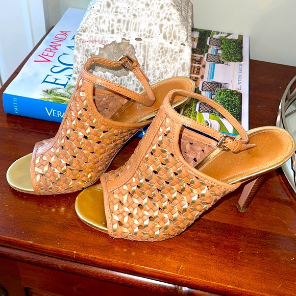 Coach | Shoes | Coach Leather Slingback Heels | Poshmark
